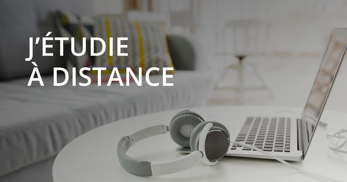 J'étudie à distance | Université TÉLUQ - Formation à distance