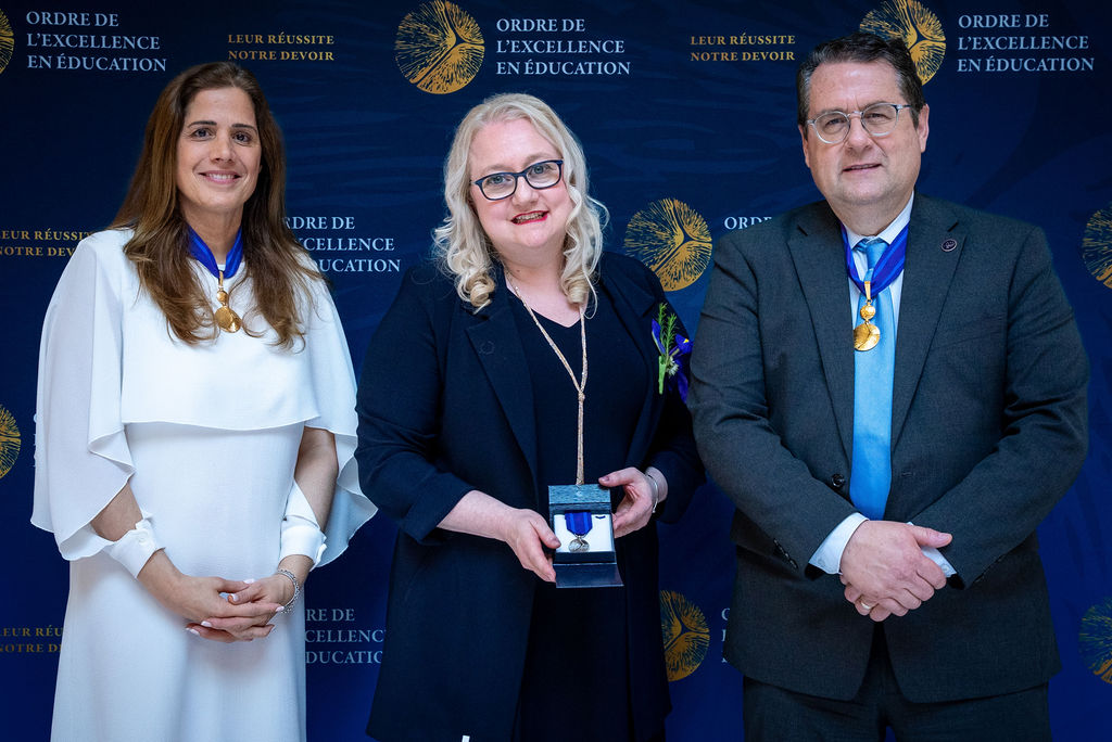 La professeure Nancy Gagné honorée par l’Ordre de l’excellence en ...